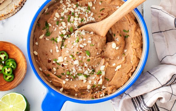 Refried Beans Recipe - Love and Lemons