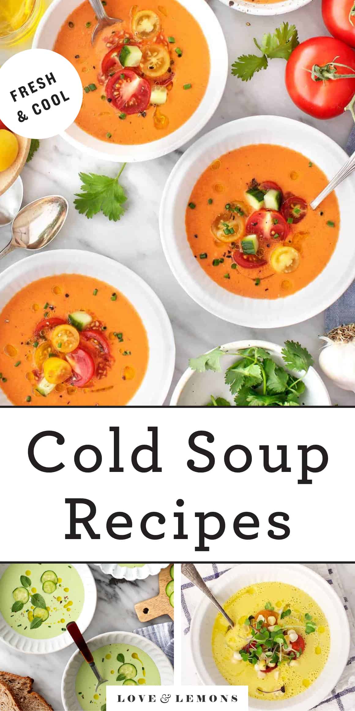 9 Cold Soup Recipes For Hot Summer Days Love And Lemons 9 Cold Soup Recipes For Hot Summer Days Love And Lemons