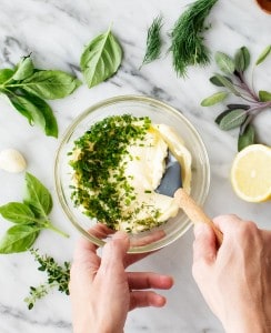Herb Compound Butter Recipe - Love and Lemons