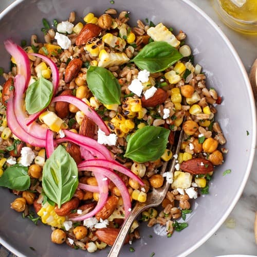 Summer Grain Salad Recipe - Love and Lemons