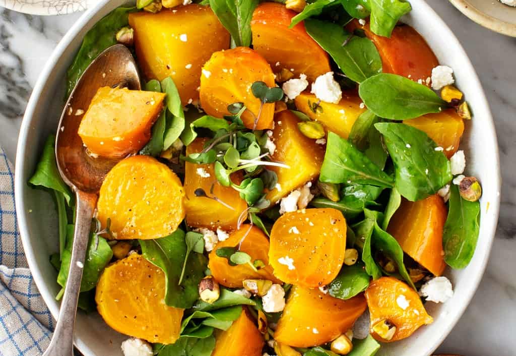 Roasted Golden Beets Recipe - Love and Lemons