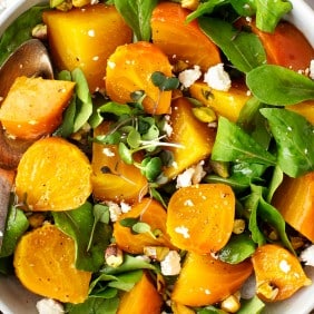 Roasted Golden Beets Recipe - Love and Lemons