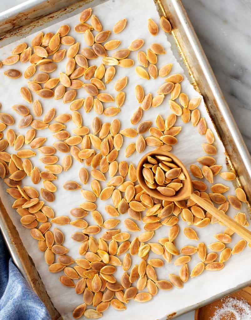 Roasted Pumpkin Seeds Recipe - Love and Lemons
