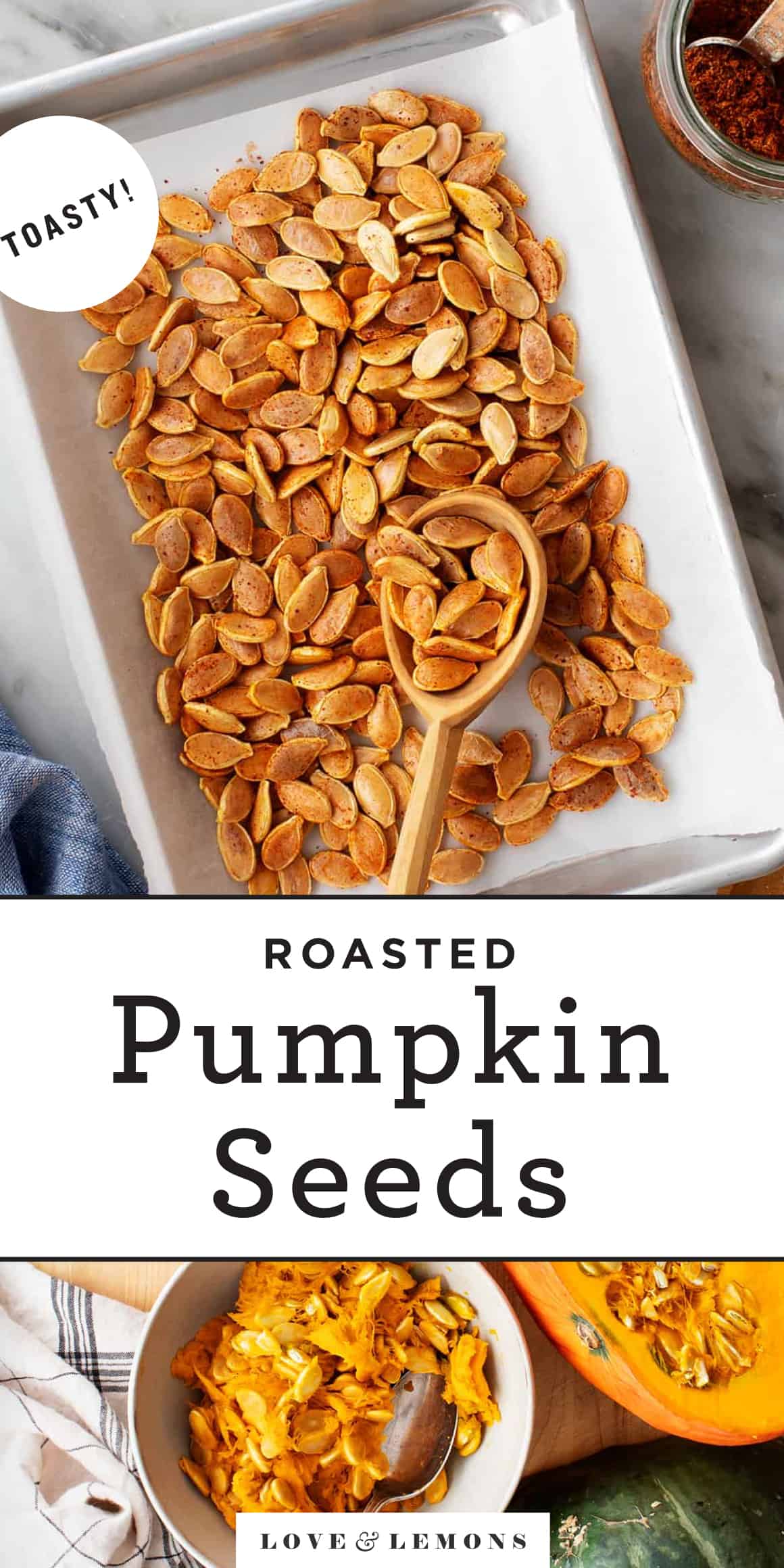 Roasted Pumpkin Seeds Recipe - Love and Lemons