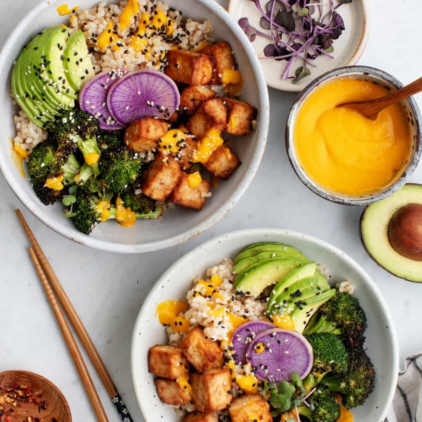Crispy Tofu Bowls Recipe - Love and Lemons