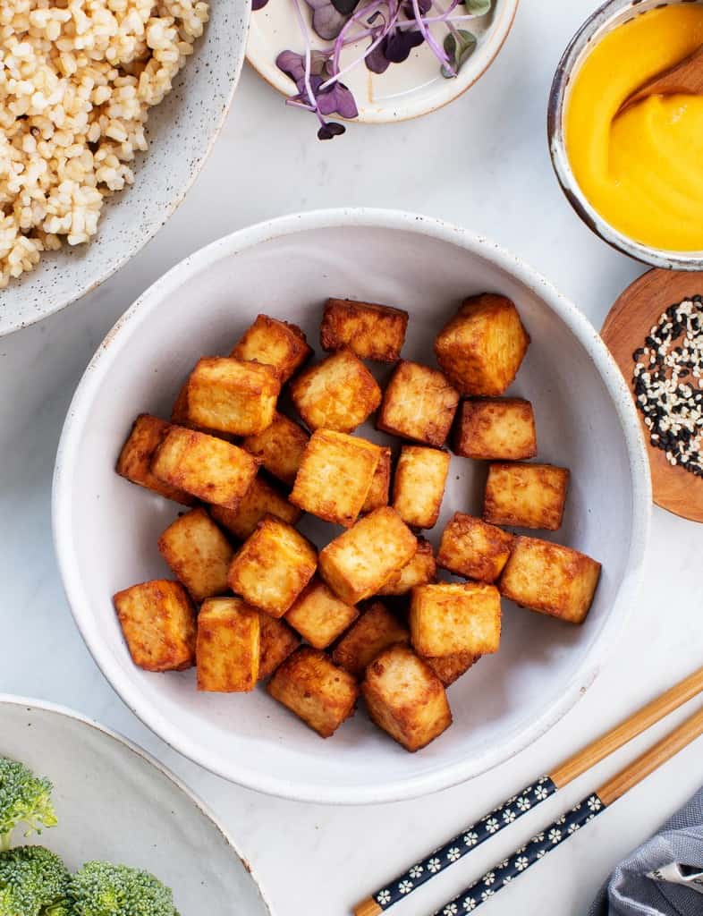 Crispy Air Fryer Tofu Recipe - Love and Lemons