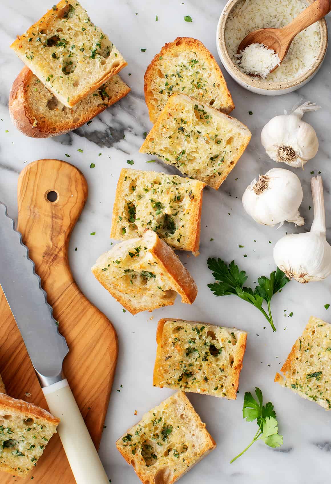 Best Garlic Bread Recipe Love And Lemons
