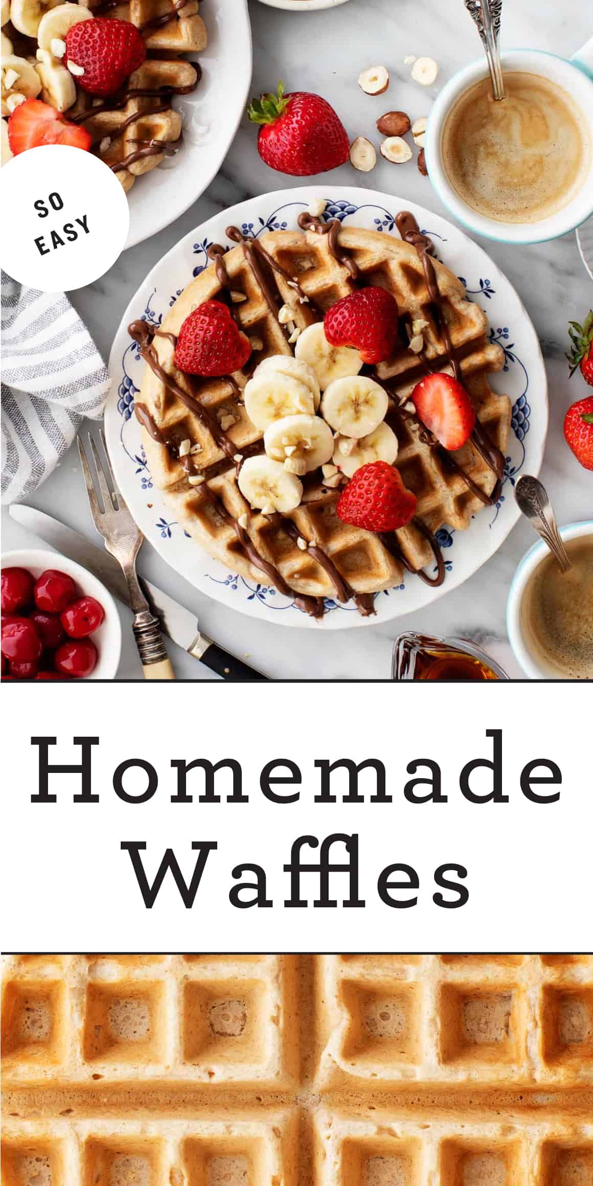 Homemade Waffle Recipe - Love and Lemons