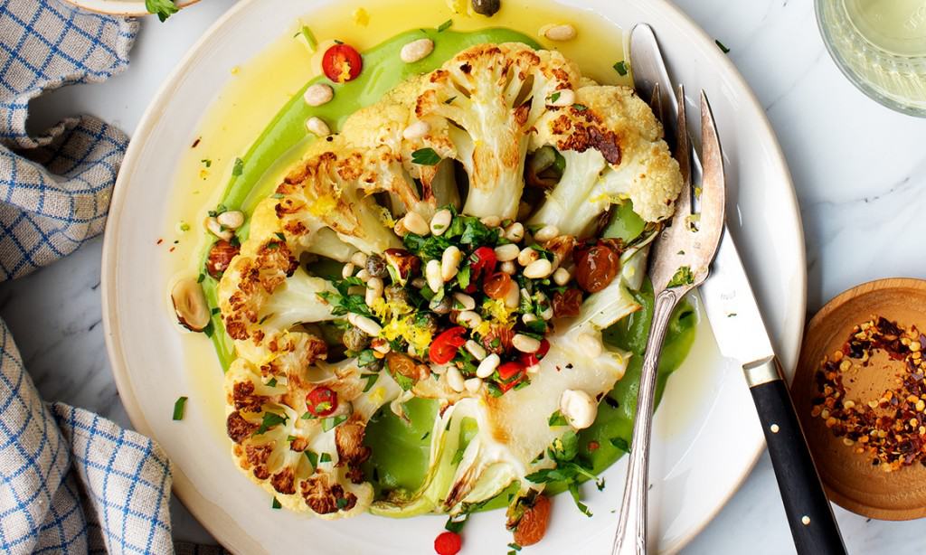 Roasted Cauliflower Steak Recipe - Love and Lemons