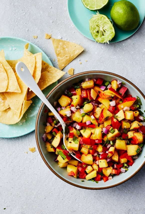 Peach Salsa Recipe - Love and Lemons