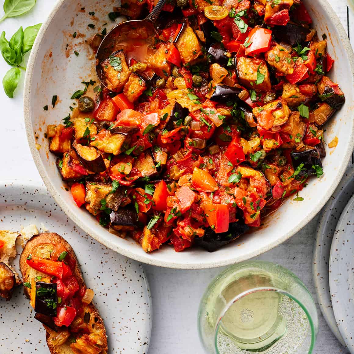 Eggplant Caponata Recipe Love And Lemons Eggplant Caponata Recipe Love And Lemons