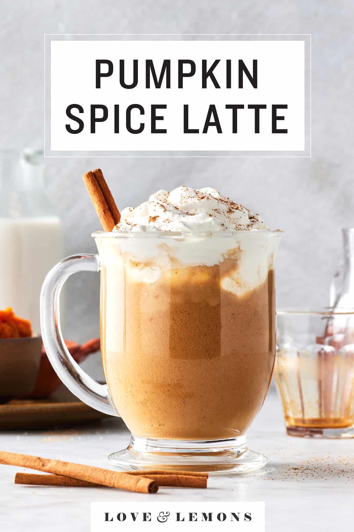 Pumpkin Spice Latte Recipe - Love and Lemons