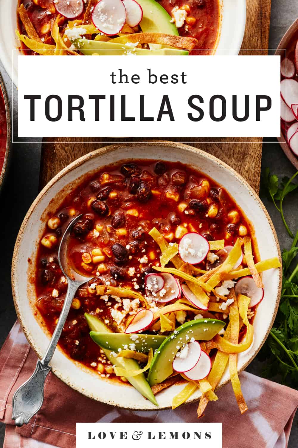Vegetarian Tortilla Soup Recipe - Love and Lemons