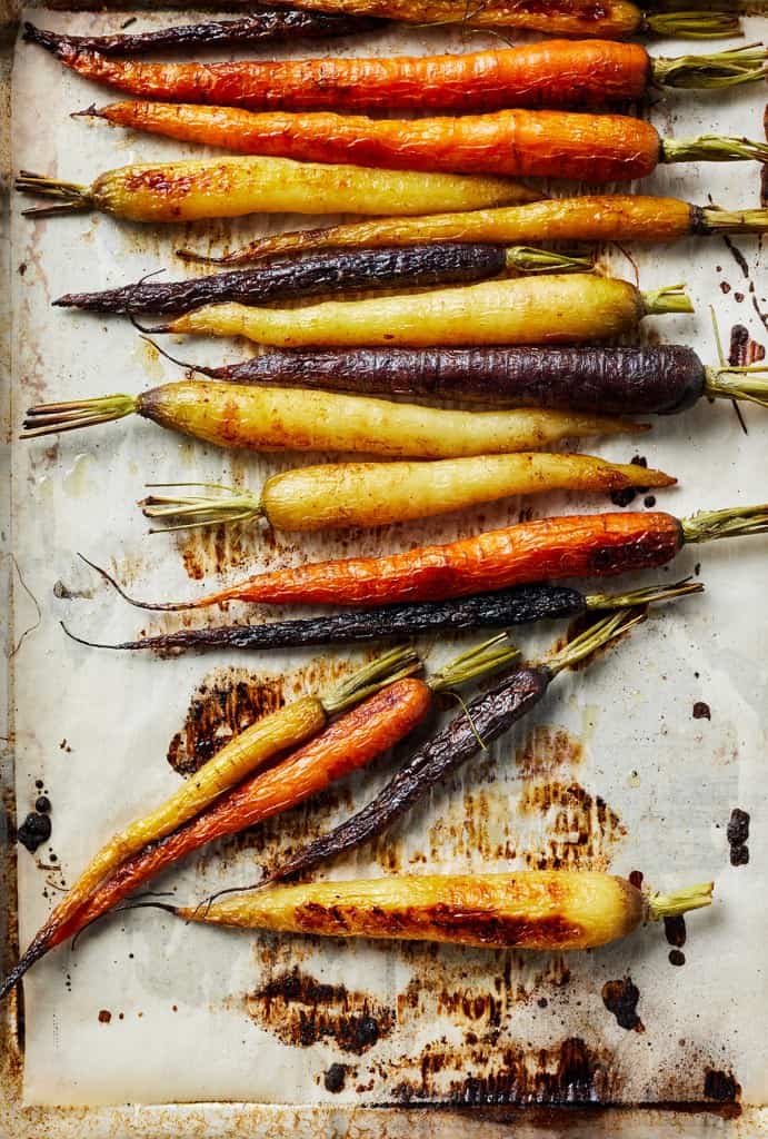 Roasted Rainbow Carrots Recipe - Love and Lemons
