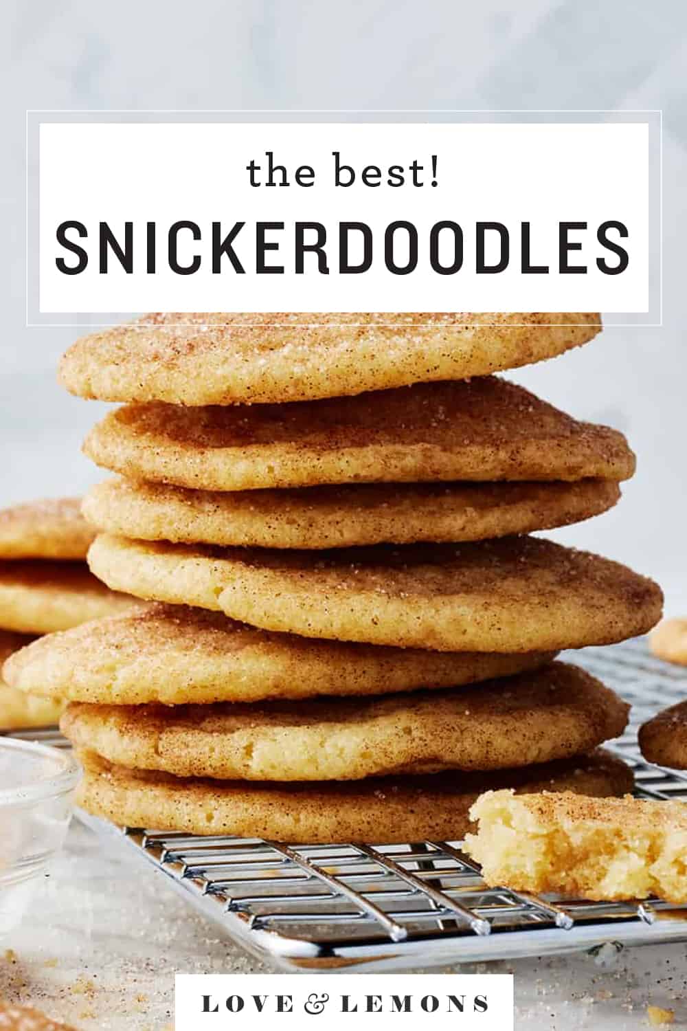 Snickerdoodle Cookies Recipe - Love and Lemons