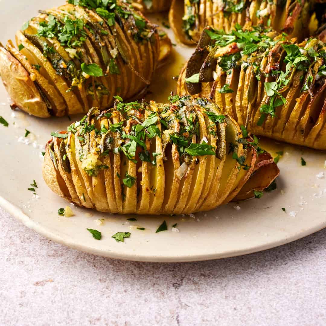 Hasselback Potatoes Recipe - Love and Lemons