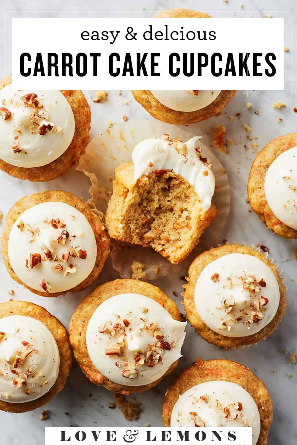 Carrot Cake Cupcakes Recipe - Love and Lemons