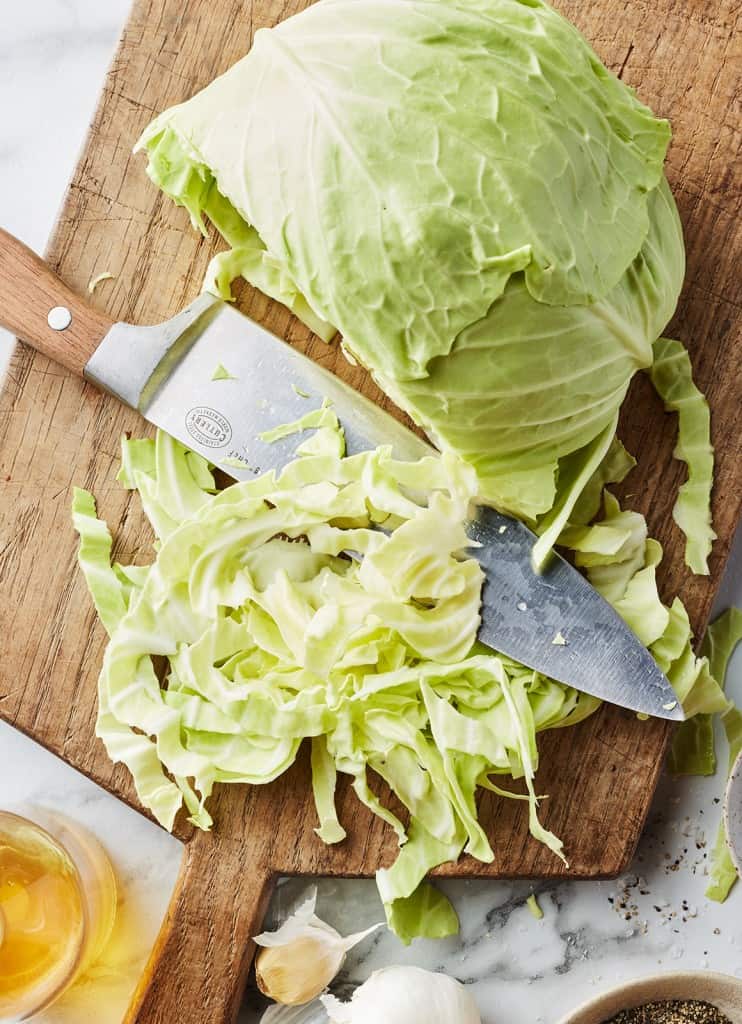 How To Cut Cabbage Recipe - Love and Lemons