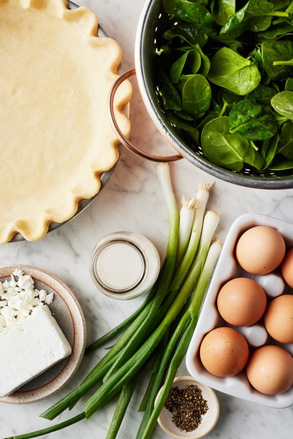 Spinach Quiche Recipe - Love and Lemons