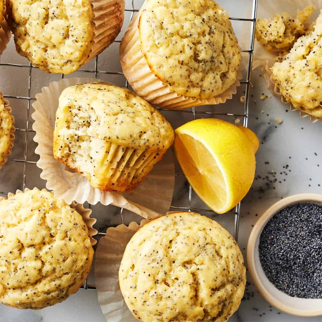 Lemon Poppy Seed Muffins Recipe - Love and Lemons