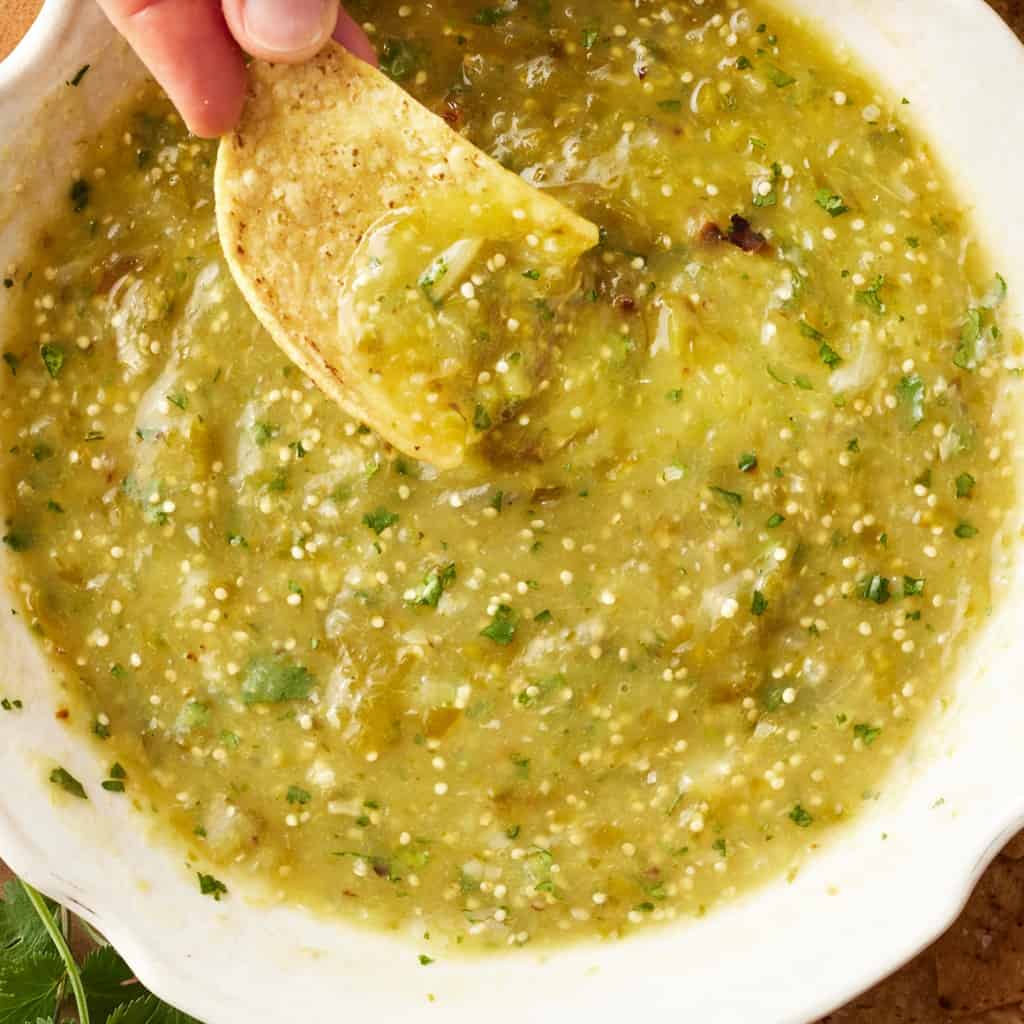 Tomatillo Salsa Verde Recipe - Love and Lemons