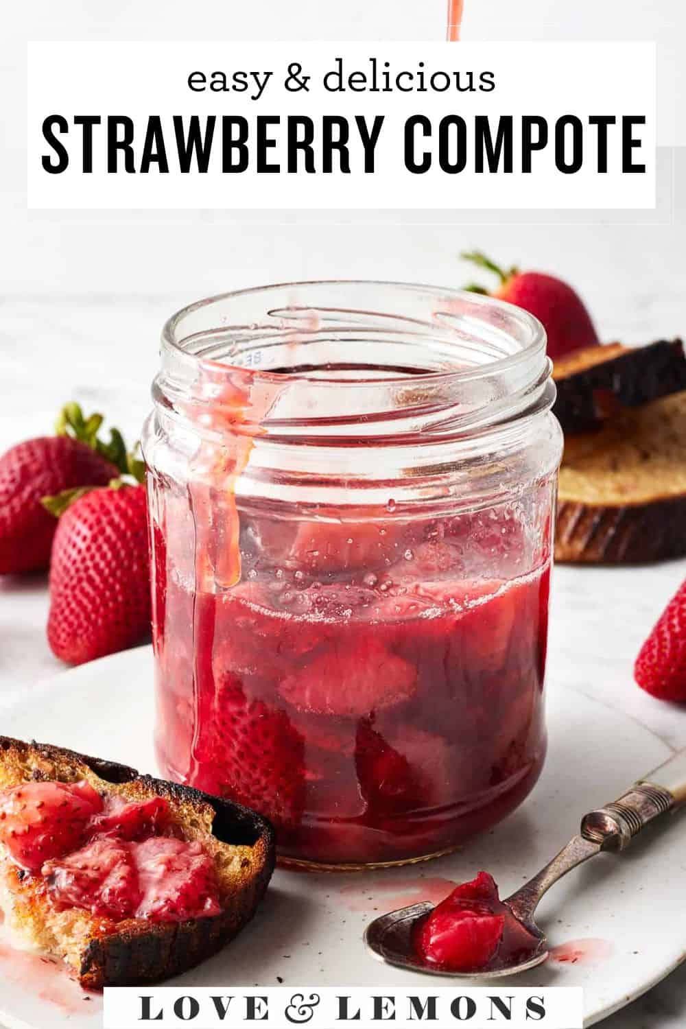 Strawberry Compote Recipe - Love and Lemons