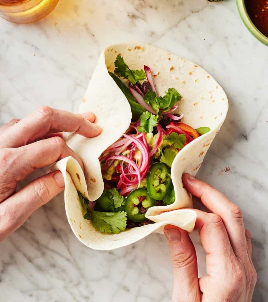 How to Fold A Burrito Recipe - Love and Lemons