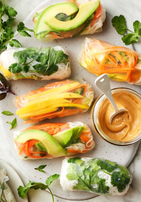 Fresh Spring Rolls Recipe - Love and Lemons