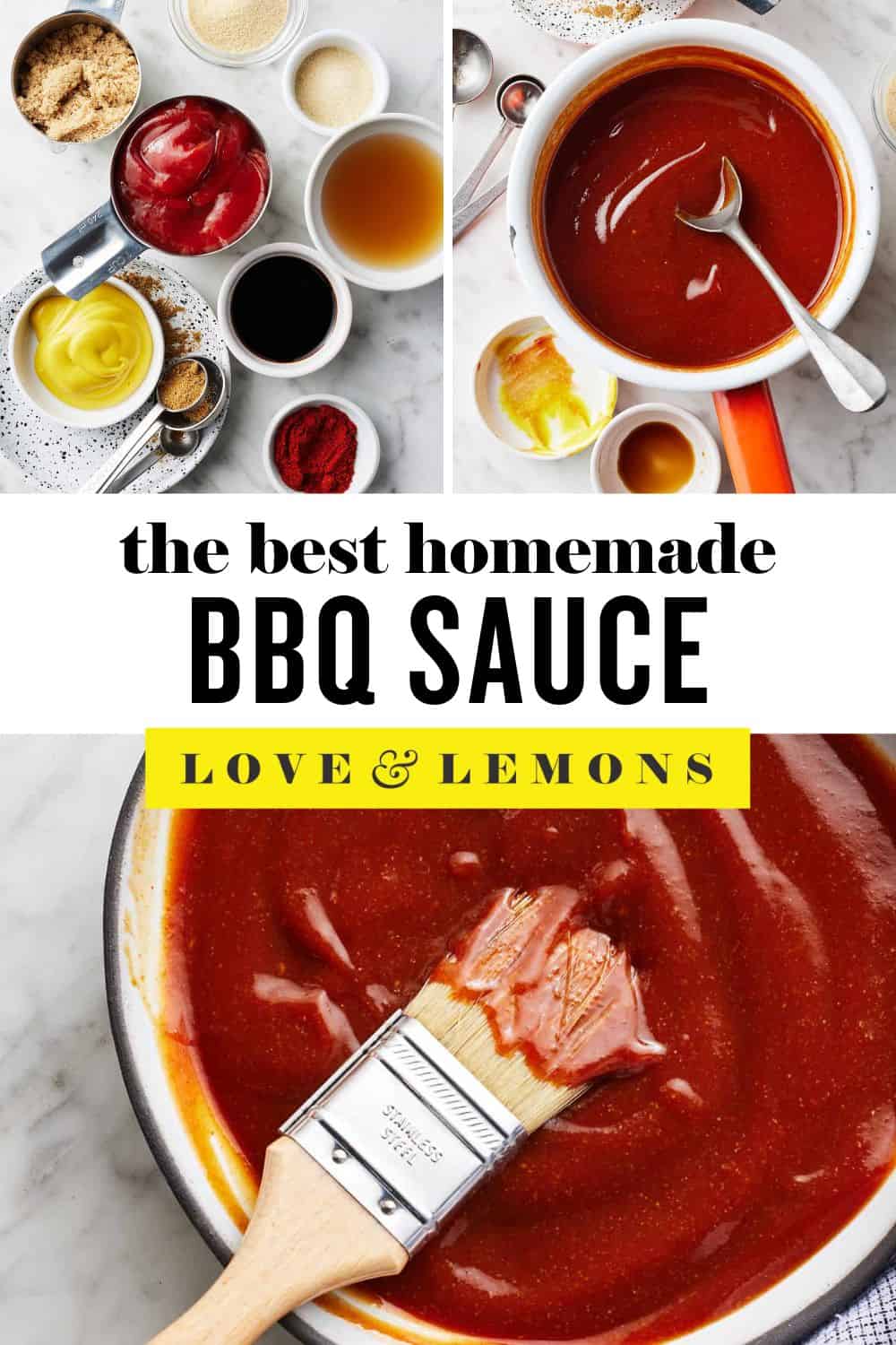 Homemade BBQ Sauce Recipe - Love and Lemons