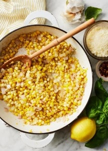 Creamy Corn Pasta Recipe - Love and Lemons