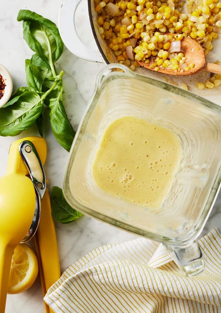 Creamy Corn Pasta Recipe - Love and Lemons