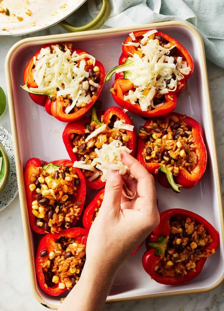 Vegetarian Stuffed Peppers Recipe - Love and Lemons