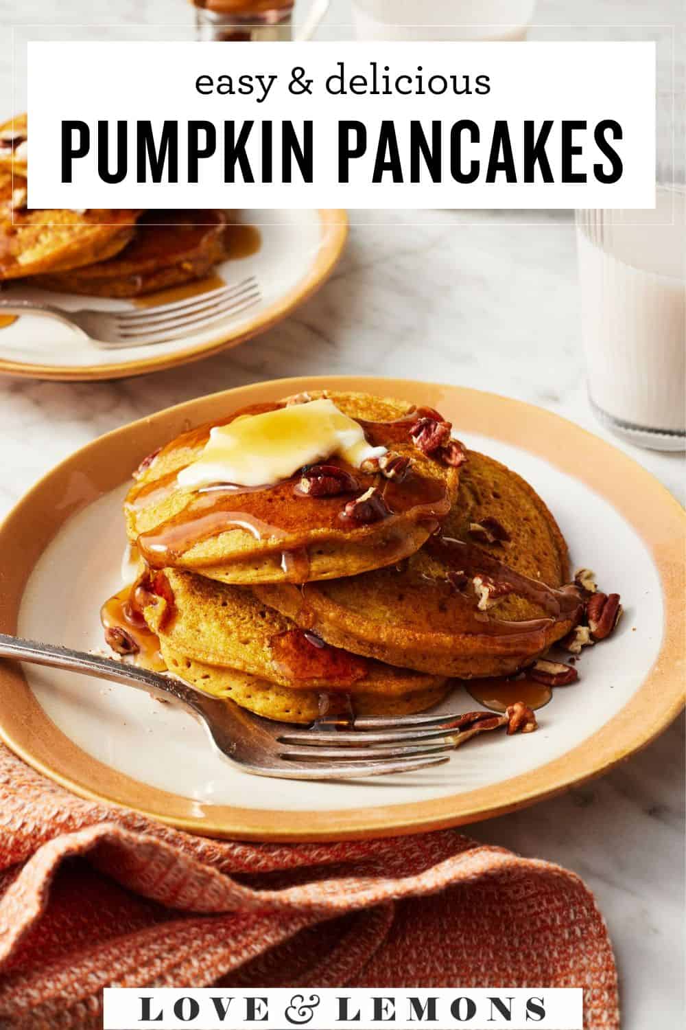 Pumpkin Pancakes Recipe - Love and Lemons