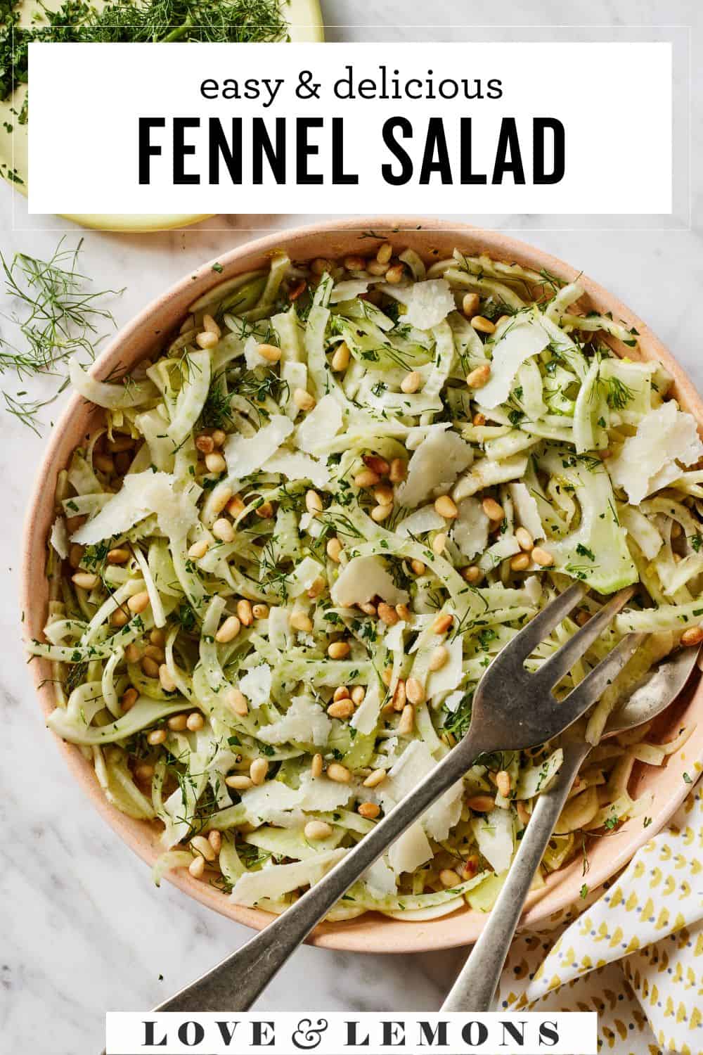 Shaved Fennel Salad Recipe - Love and Lemons