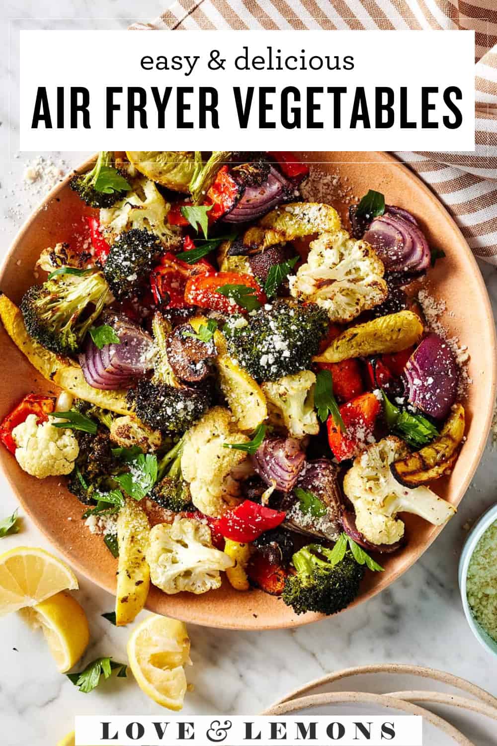 Air Fryer Vegetables Recipe - Love and Lemons
