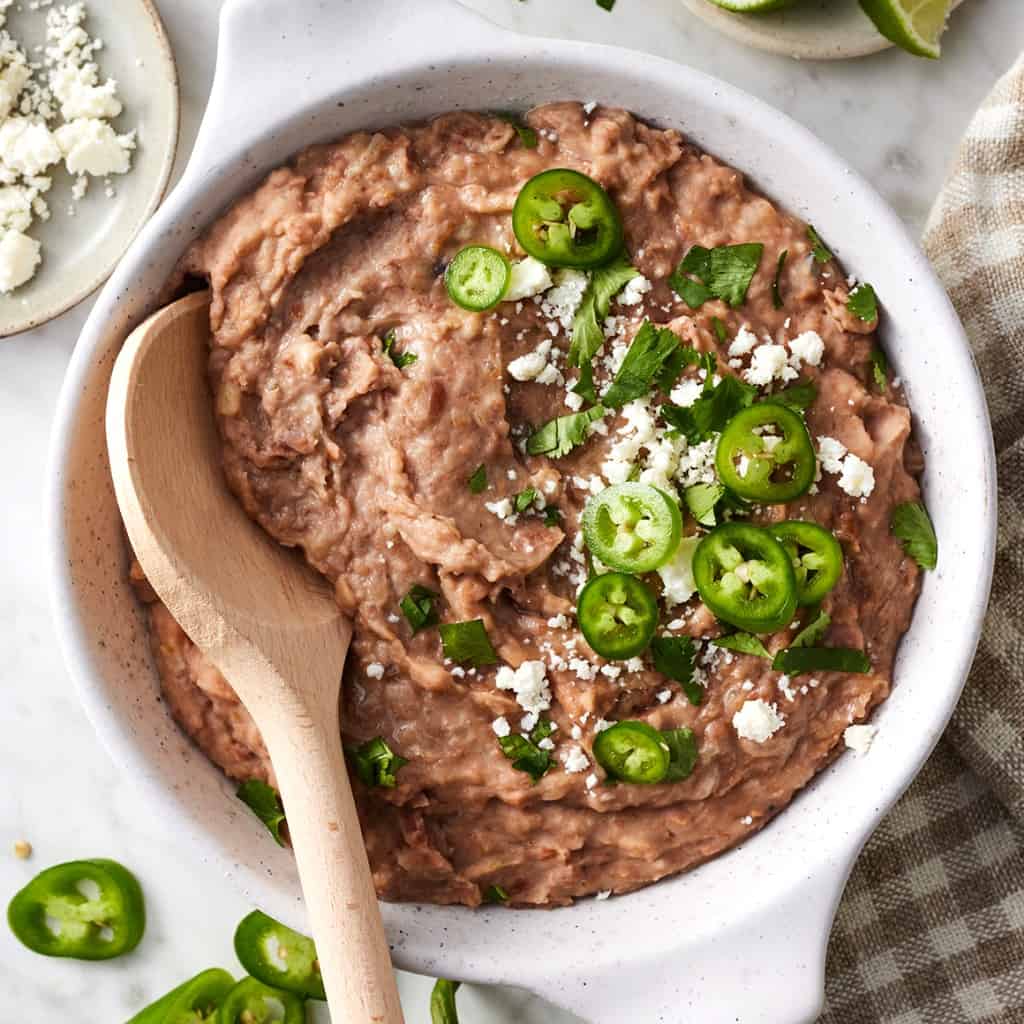 Refried Beans Recipe - Love and Lemons