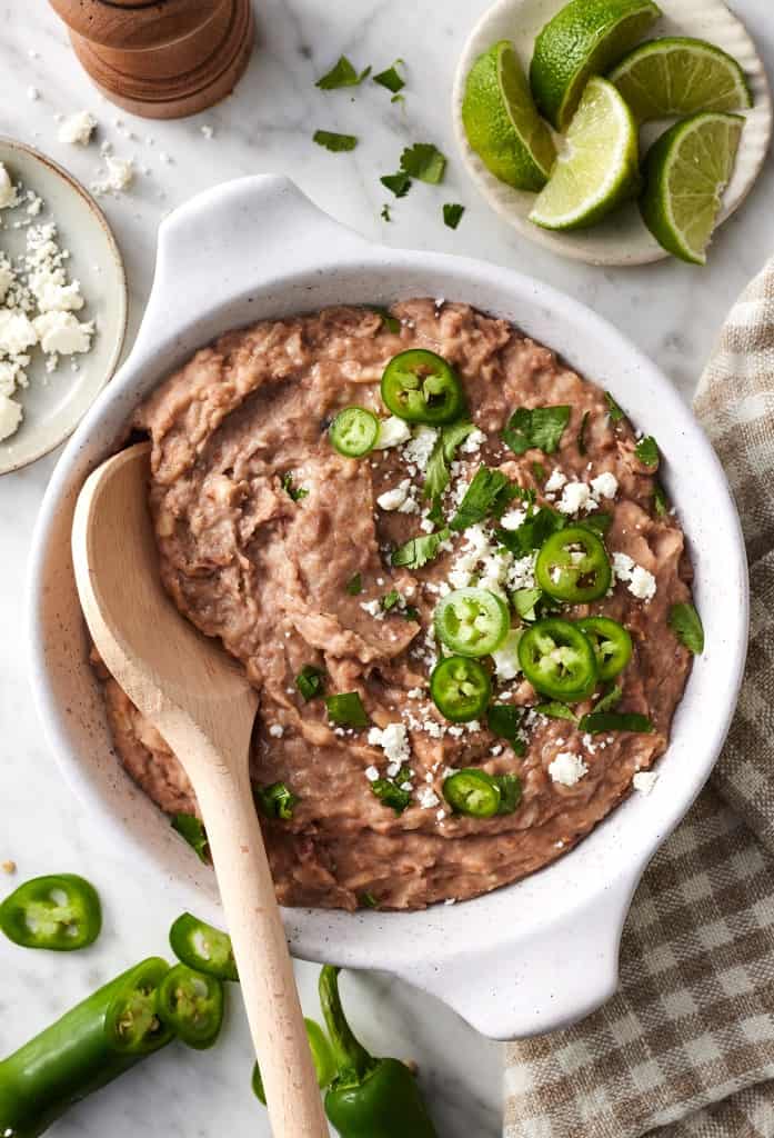 Refried Beans Recipe - Love and Lemons
