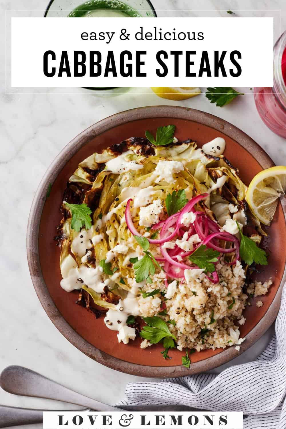 Cabbage Steaks Recipe - Love and Lemons