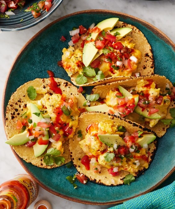Shiitake Bacon And Egg Breakfast Tacos Recipe Love And Lemons