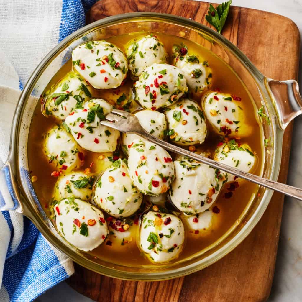 Marinated Mozzarella Balls Recipe - Love and Lemons