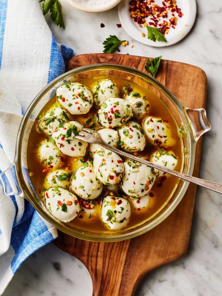 Marinated Mozzarella Balls Recipe - Love and Lemons