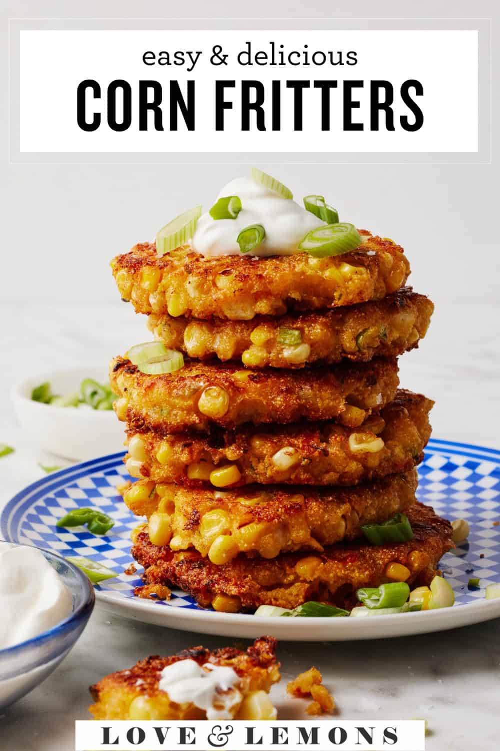 Corn Fritters Recipe - Love and Lemons
