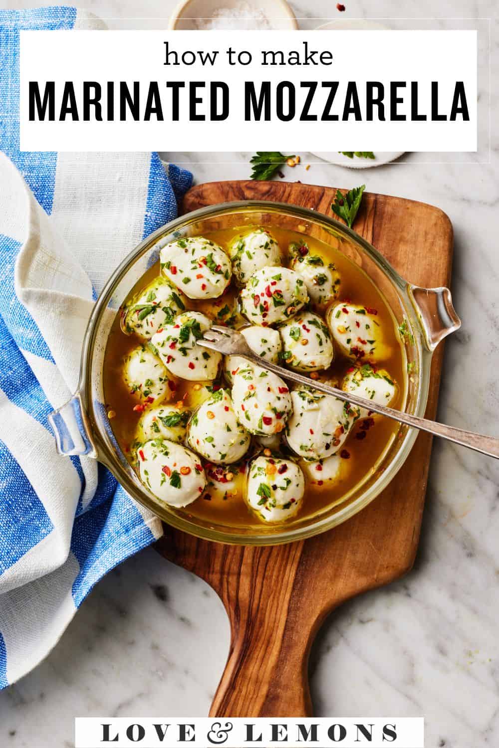 Marinated Mozzarella Balls Recipe - Love and Lemons