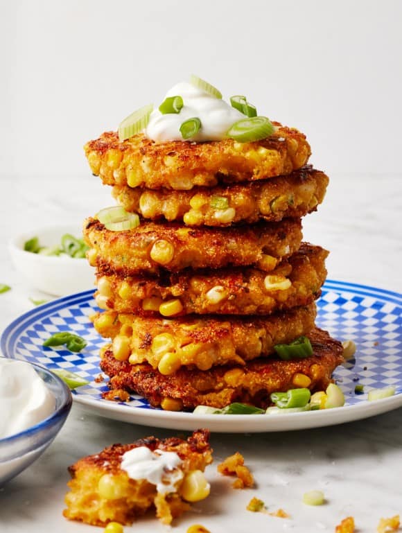 Corn Fritters Recipe - Love and Lemons