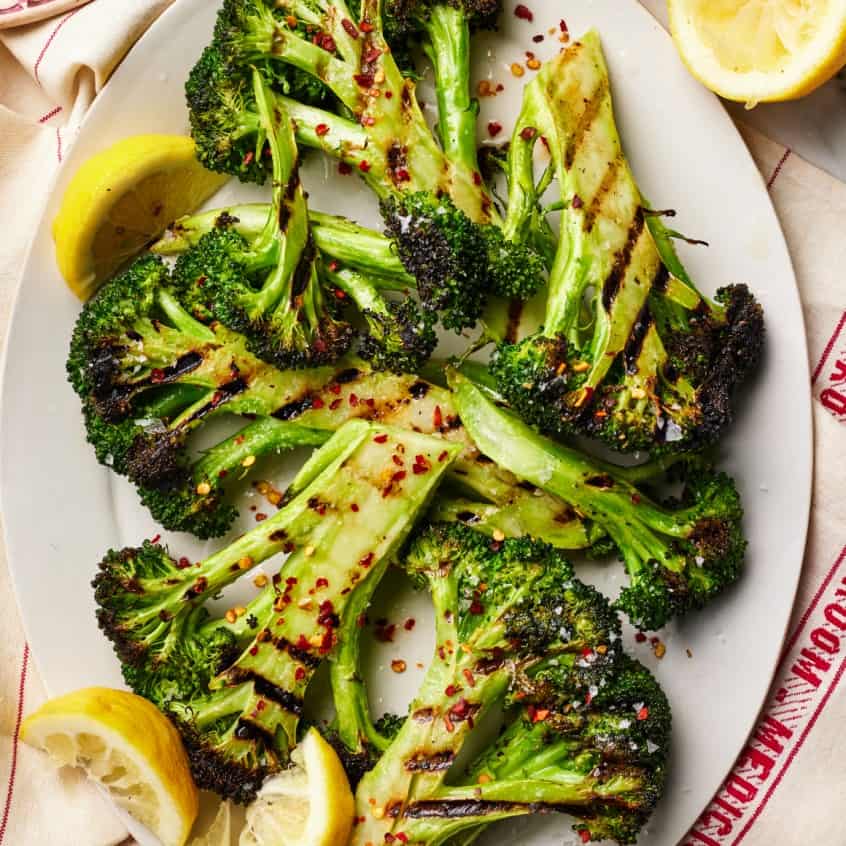 Grilled Broccoli Recipe - Love and Lemons