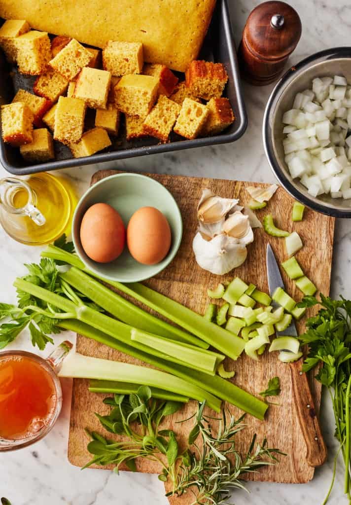Cornbread Stuffing Recipe - Love and Lemons