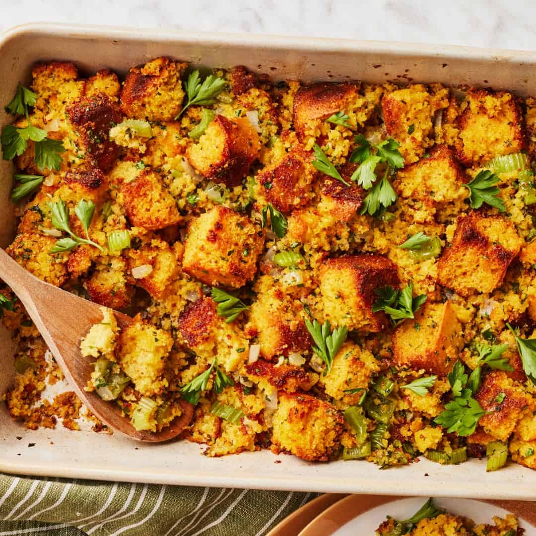 Cornbread Stuffing Recipe - Love and Lemons