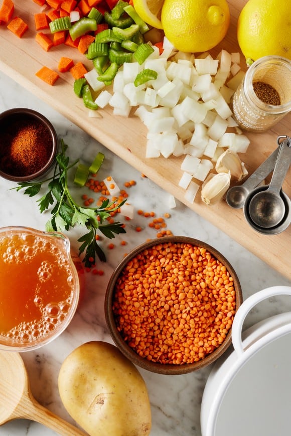 Red Lentil Soup Recipe - Love and Lemons