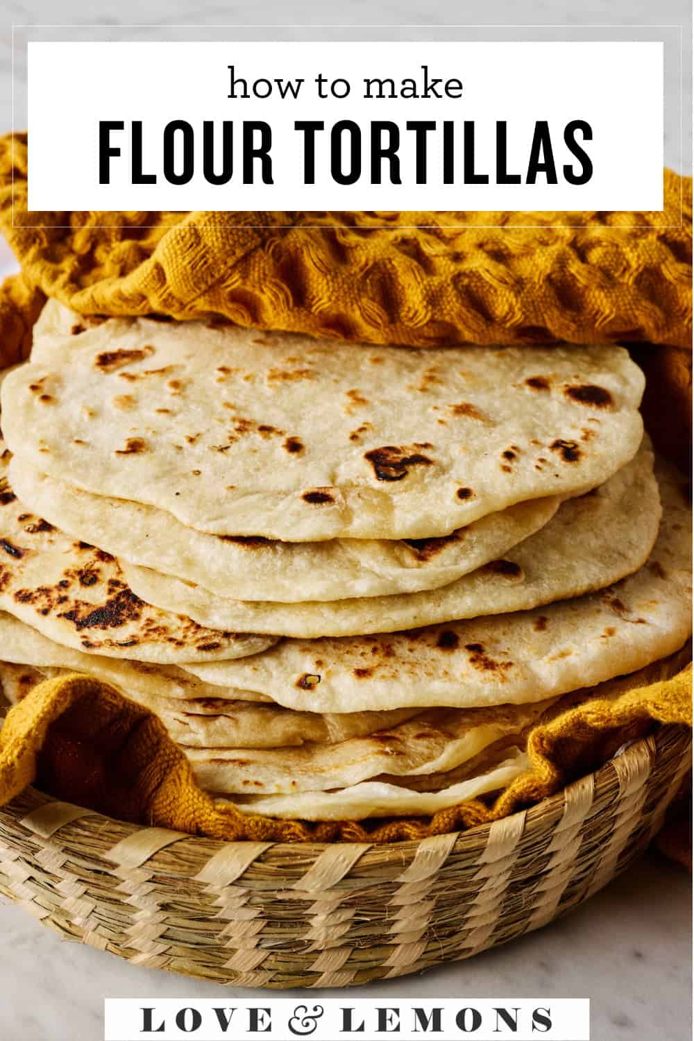 Homemade Flour Tortillas Recipe - Love and Lemons