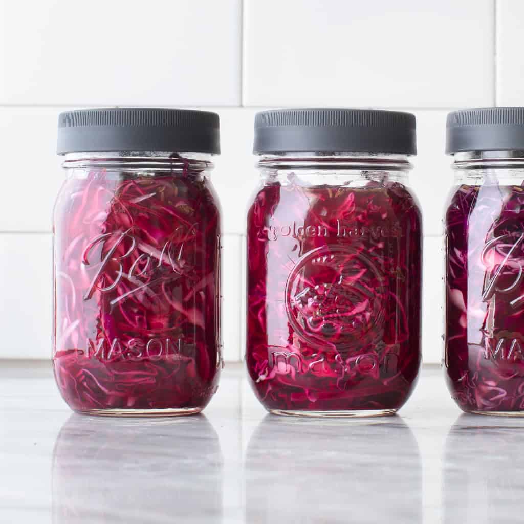 Quick Pickled Cabbage Recipe - Love and Lemons
